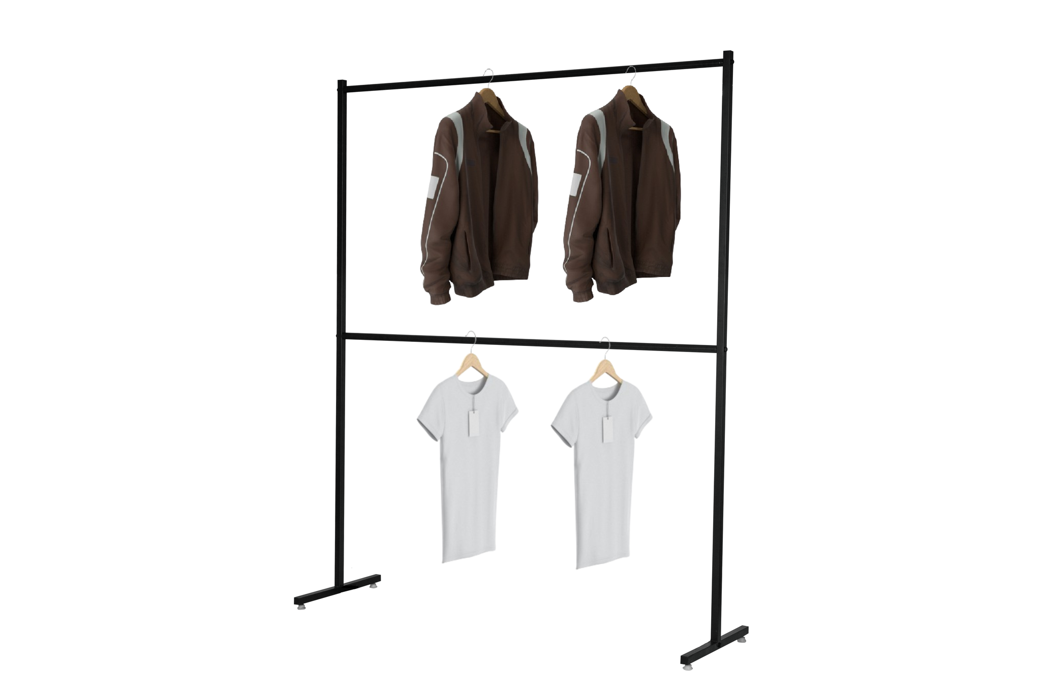 Horizon - Black Horizontal Stand – Creative Display
