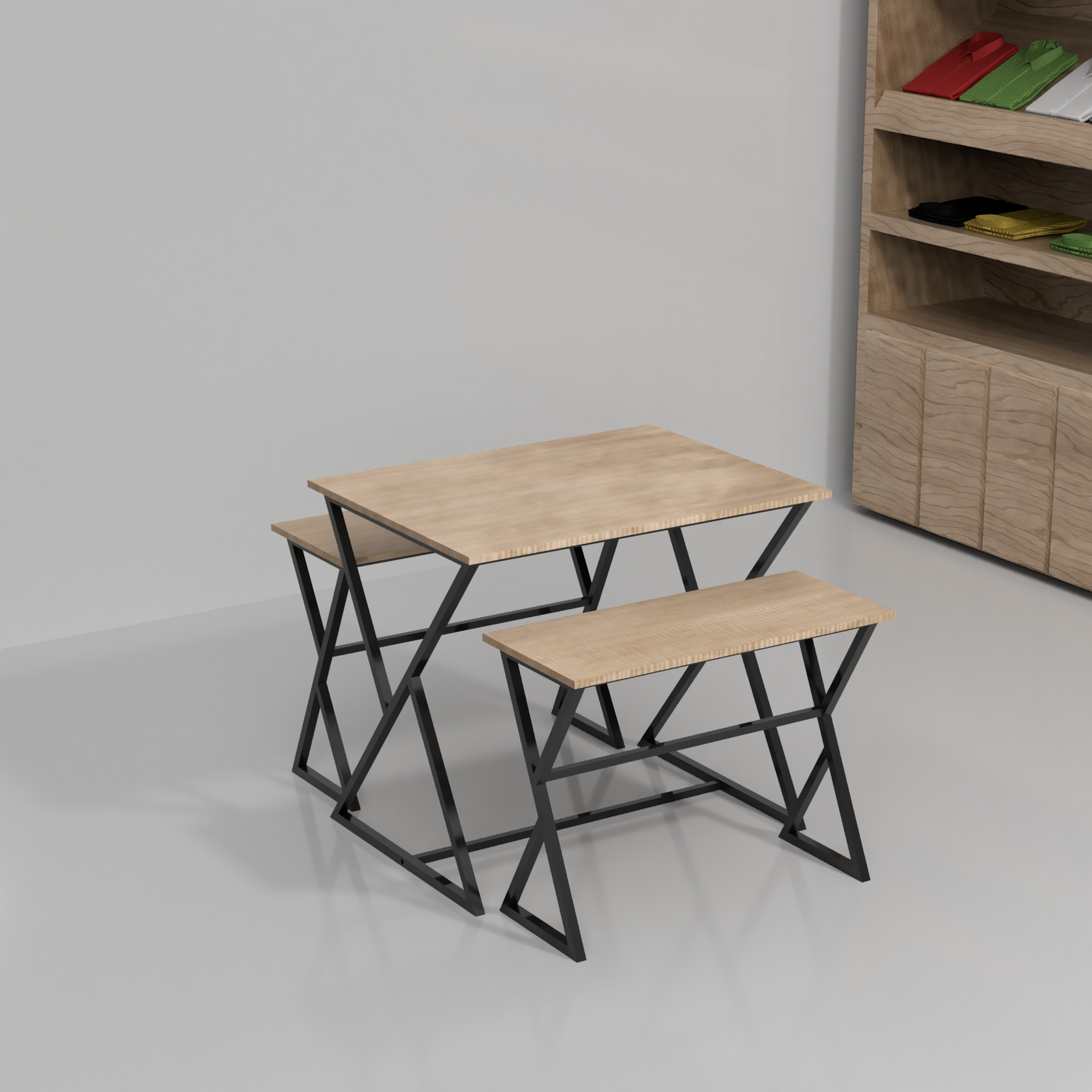 Nirvana Nesting Table | Garment System – Creative Display