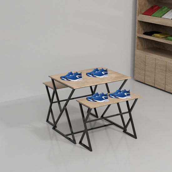 Nirvana Nesting Table | Footwear – Creative Display